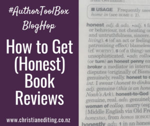 How to Get (Honest) Book Reviews (An #AuthorToolBoxBlogHop Post)